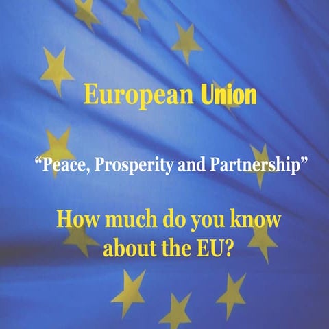 european union , Organizatin and it structure all about. | PDF