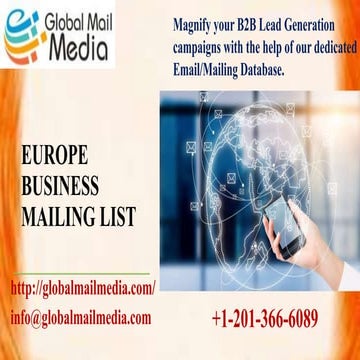 Europe business mailing list | PPTX