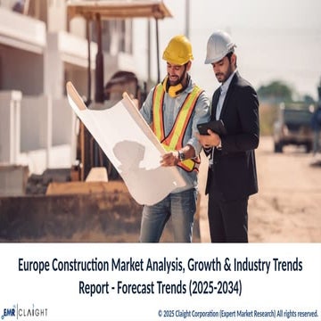Europe Construction Market Trends and Growth Analysis | PPTX