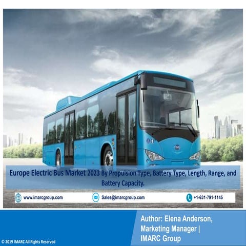 Europe Electric Bus Market: Growth, Outlook, Demand, Keyplayer Analysis and Opportunity 2023-28 ...