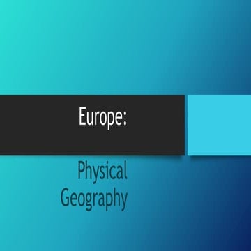 Europe Geography.pptx