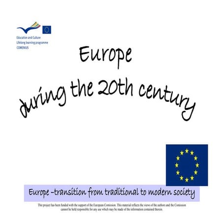 Europe in 20th century 1 | PPT