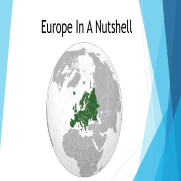 Europe in a nutshell | PPTX