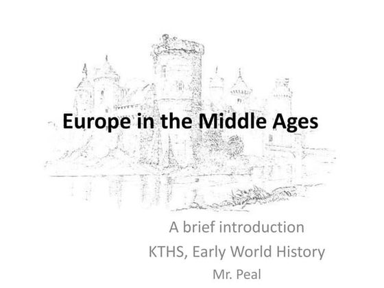 PowerPoint: Medieval Life - Occupations in Medieval Times | PPT