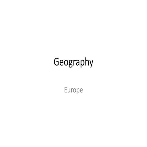 Europe quiz game | PPT