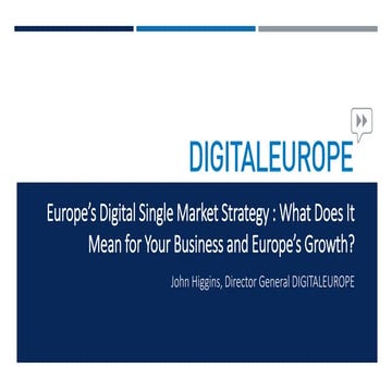 Europe’s Digital Single Market Strategy – What Does It Mean for Your ...
