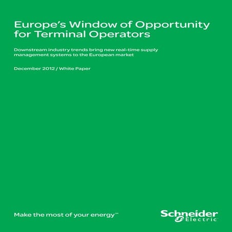 [White Paper] Europe’s Window of Opportunity for Terminal Operators | PDF