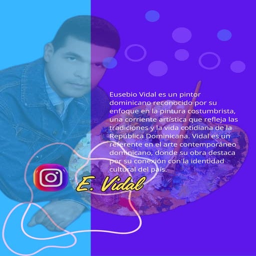pintor dominicano reconocido por su enfoque en la pintura costumbrista ...