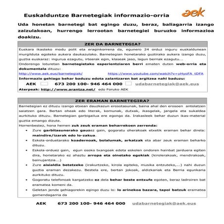 Euskalduntze+azterketak prestatzeko barnetegia info | PDF
