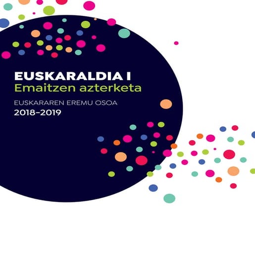 Euskaraldia Txostena. Emaitzen Azterketa | PDF
