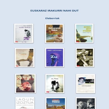 Euskaraz irakurri nahi dut | DOCX