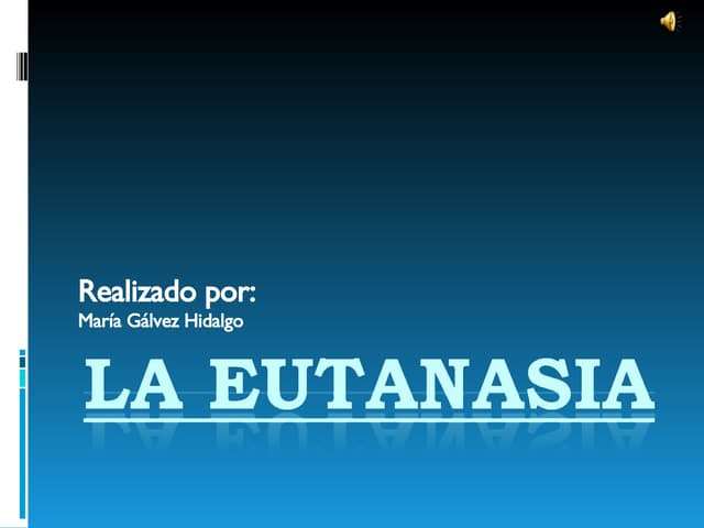 EUTANASIA CRIS F | PPTX