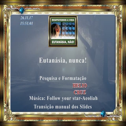 Eutanásia, nunca! | PPT