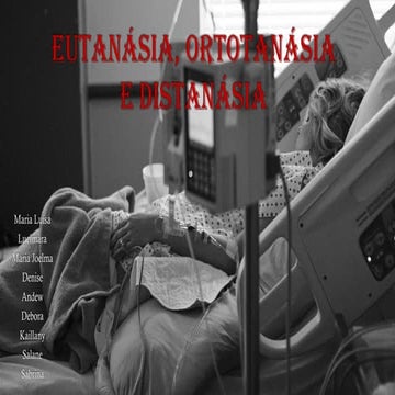 Eutanásia, ortotanásia e distanásia....pdf