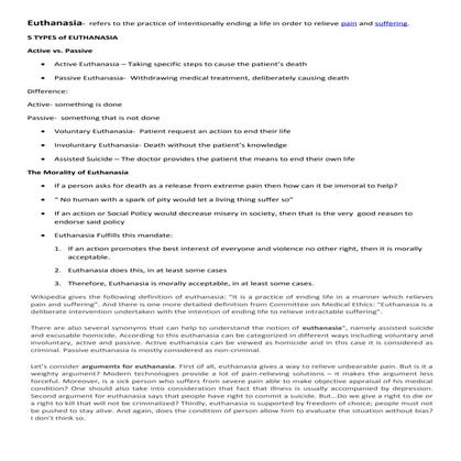 Euthanasia Doc