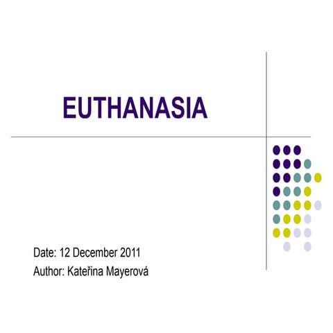 Euthanasia presentation | PPT