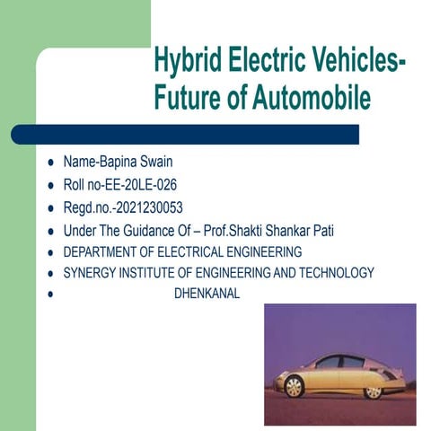 UNIT-V-ELECTRIC AND HYBRID VEHICLES.pptx