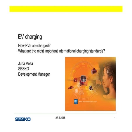 EV charging standards | PDF