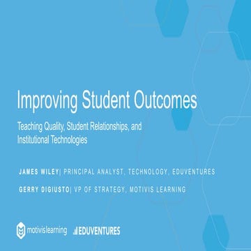 Improving Student Outcomes | Teaching Quality, Student Relationships ...