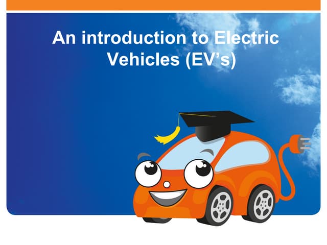 Presentation on Electric Vehicles | PPTX