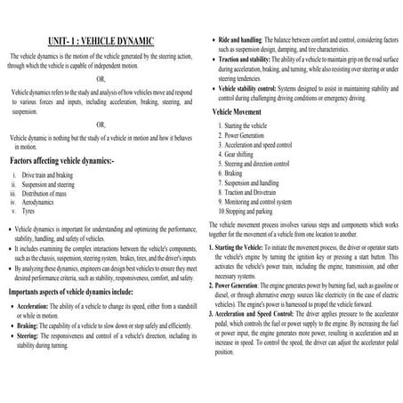 Braking performance 4 | PDF