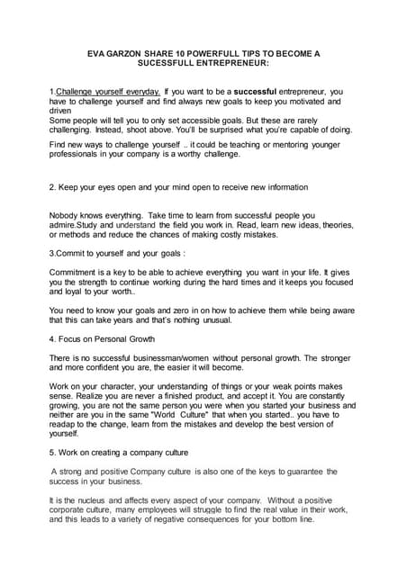 Entrepreneurial mindset | PPT