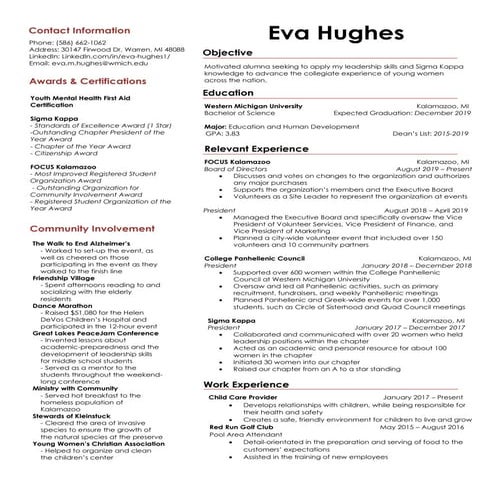 Resume | PDF