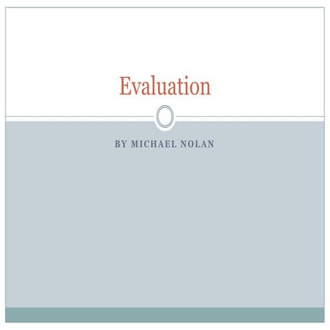 Eval 7 | PPT