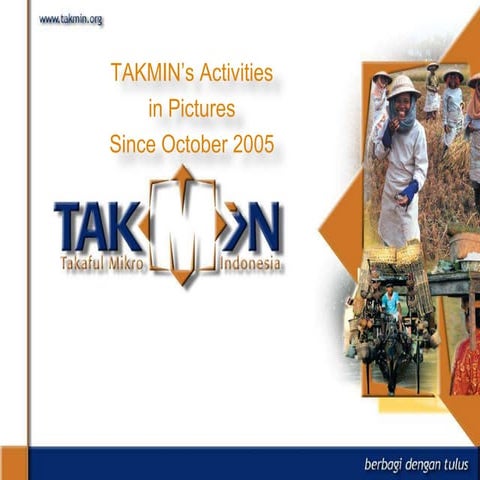TAKMIN’s Activities in Pictures Since October 2005 | PPTX
