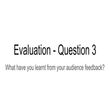 Eval q3 | PPT