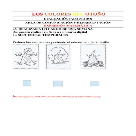 Secuencias Temporales Ficha Interactiva Y Descargable