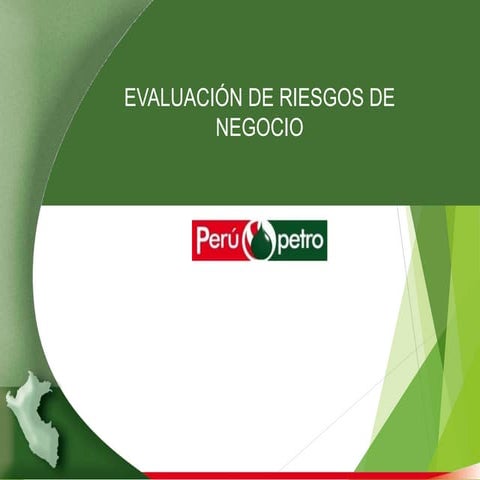 Evaluación de riesgos de negocio (ejemplo) | PPTX