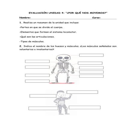 Evaluación unidad 4 | DOC