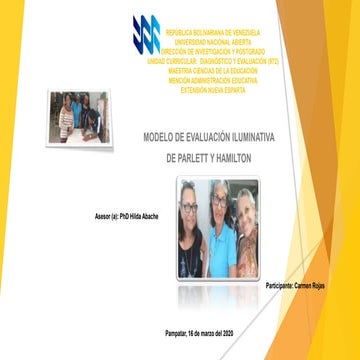 Evaluacion iluminativa | DOCX