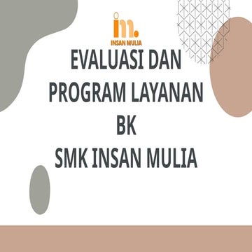 EVALUASI DAN PROGRAM TAHUNAN BK 2024-2025 | PPTX