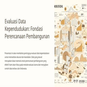 Evaluasi Data Kependudukan membantu memvalidkan data | PPTX