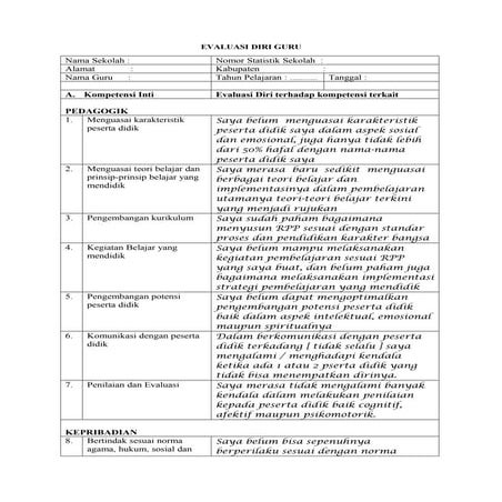 Contoh program remidial dan program pengayaan | DOCX