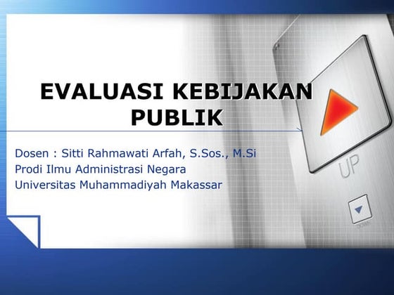 Implementasi kebijakan publik | PPTX