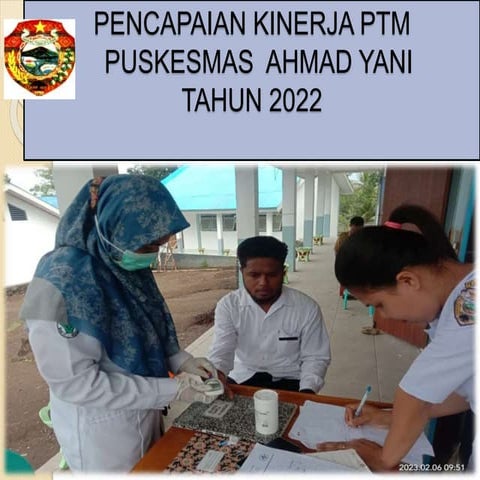 EVALUASI KINERJA PTM puskesmas ahmad yaniTAHUN 2022(1).pptx
