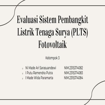 standar dan peraturan evaluasi PLTS.pptx