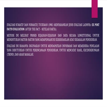 evaluasi sumatif dan formatif, Tuckman (1985).pptx