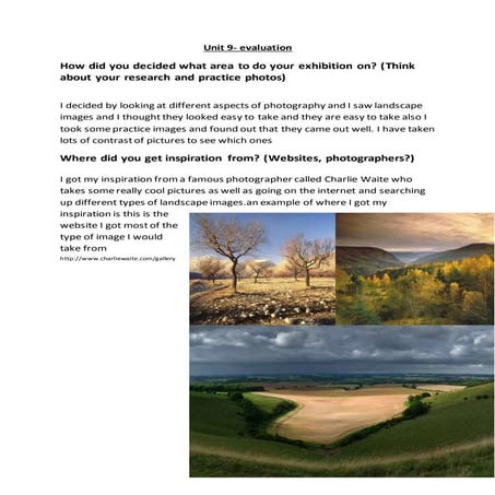 Evaluation of photos | PPT