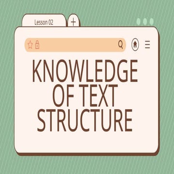 Evaluating-Text-Structure_ Presentationpptx | PPTX