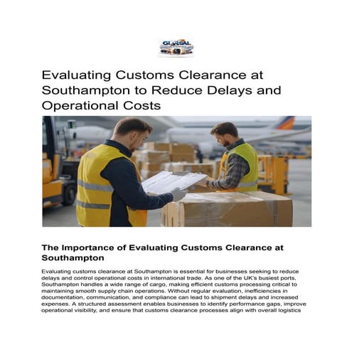 Challenges in Customs Clearance in India and How to Overcome Them | PDF