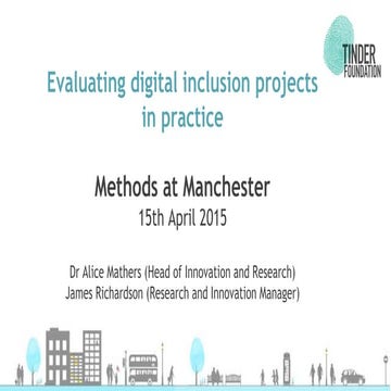 Evidencing Digital Inclusion in the UK - Dr. Alice Mathers | PPTX