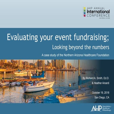Evaluating Event Fundraising - A Case Study | PPT