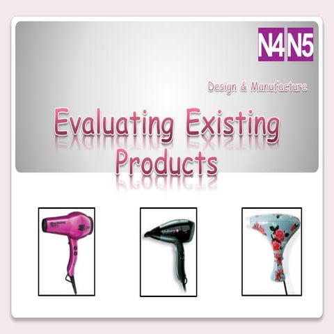 The evaluation of existing products.pptx