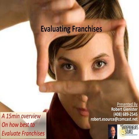 Evaluating franchises | PPTX