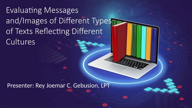 Evaluating messages and images.pptx