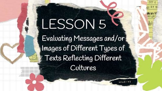 Evaluating messages and images.pptx | Internet for Beginners | Internet